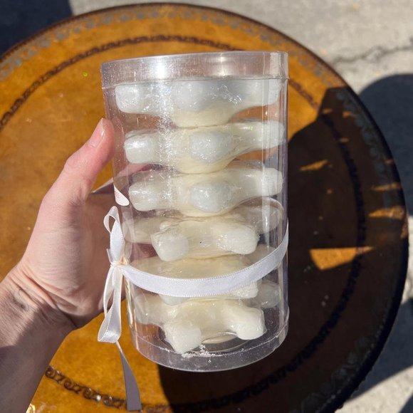 Accents | Stonia Creations White Floating Snowflake Candles Set Of 6 ...